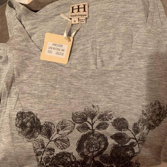Haute Hippie | Tops | Haute Hippie Graphic Print Muscle Tee | Poshmark